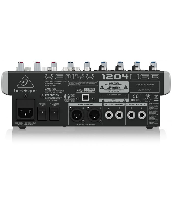 Behringer 1204USB - Audiophonic Malta