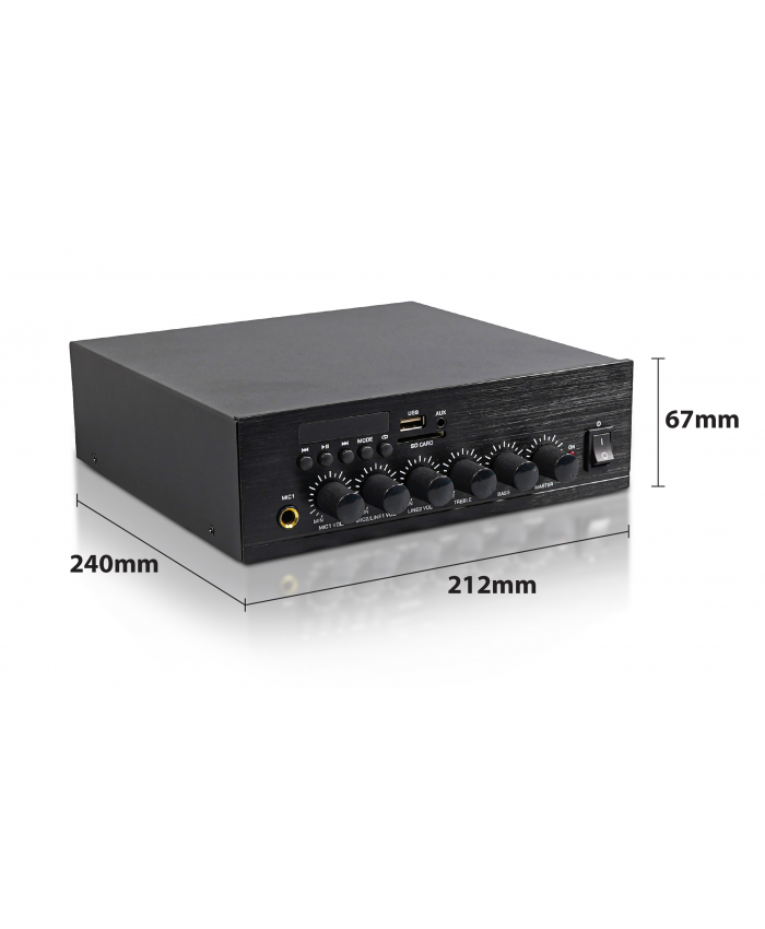 Eagle Desktop Stereo Mixer Amplifier P649 BC - Audiophonic Malta